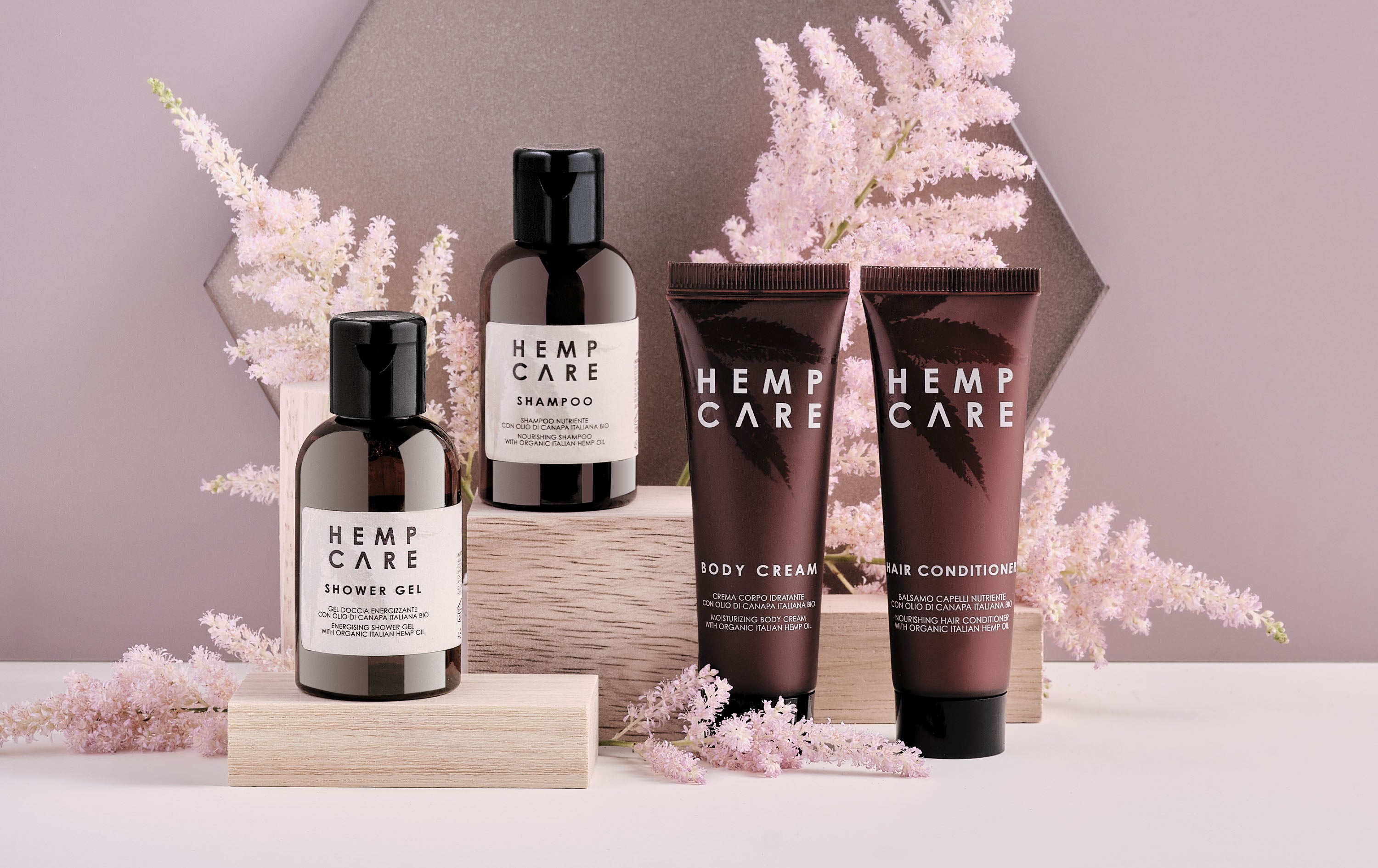 Linea Cortesia di lusso Hemp Care per Hotel e B&B - Hotelify