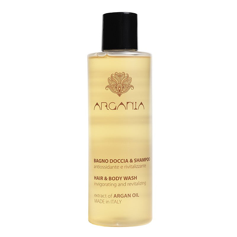 Dispenser Bagno Doccia con Disk Top, Estratto all'Olio di Argan 200 ml ...