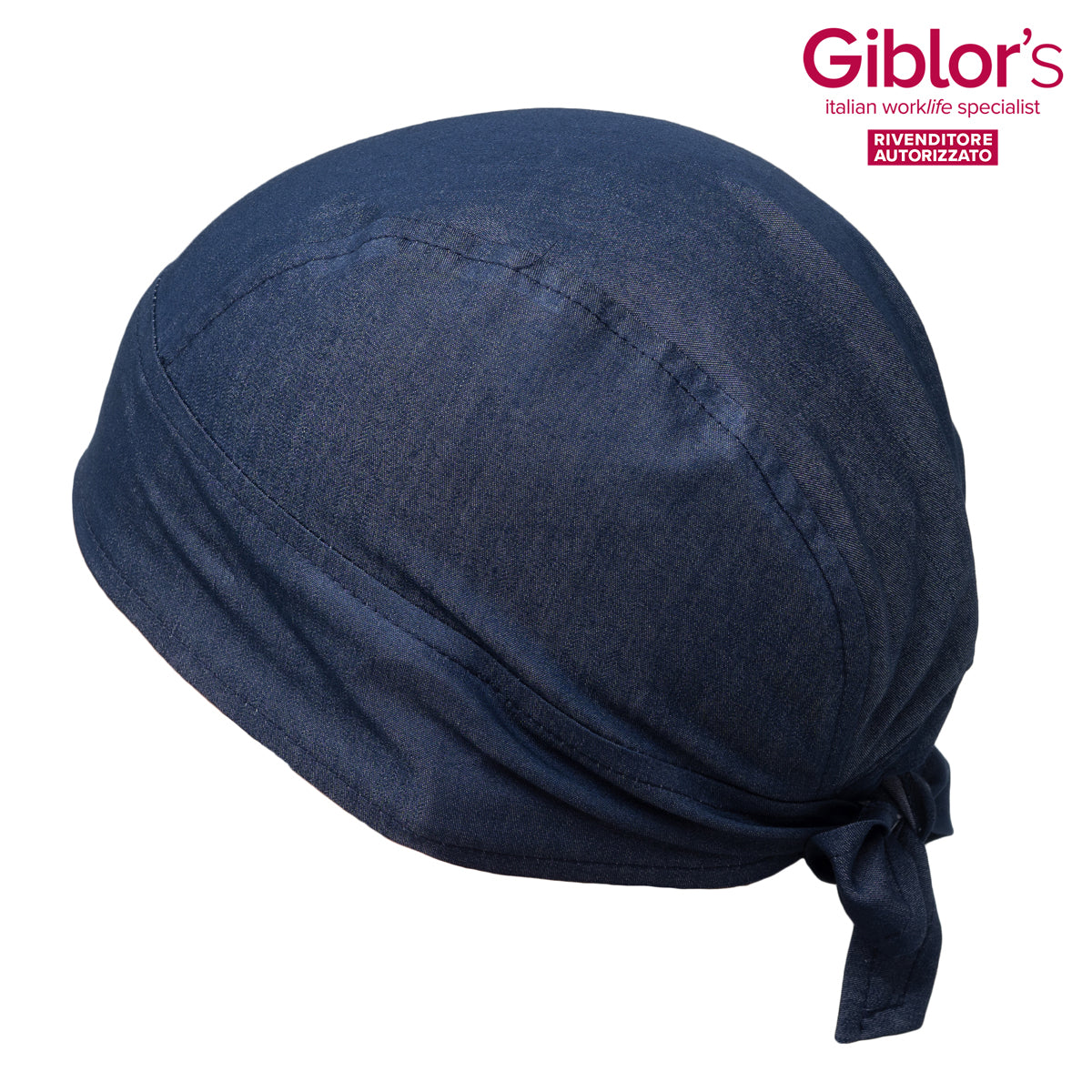Bandana Urano, Colore Jeans Blu - Giblor's